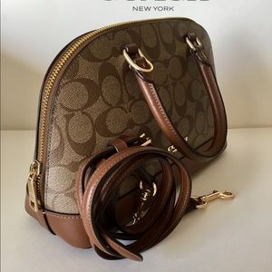 Coach | Bags | Coach Mini Sierra Satchel In Signature Nwt | Poshmark